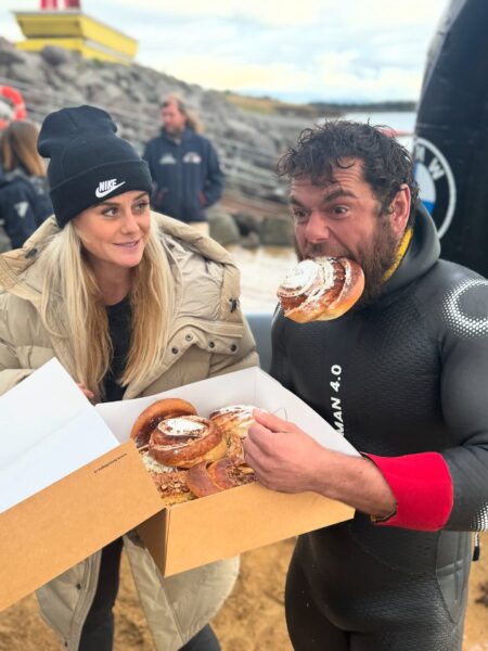 Ross Edgley Completes 1,600km Swim Around Iceland
