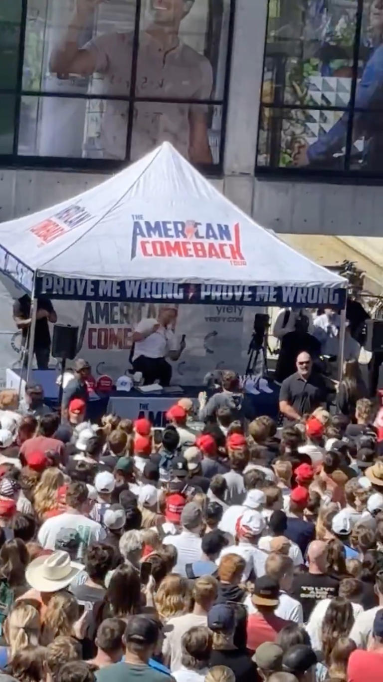 Charlie Kirk shot at Utah Valley University during his American ...