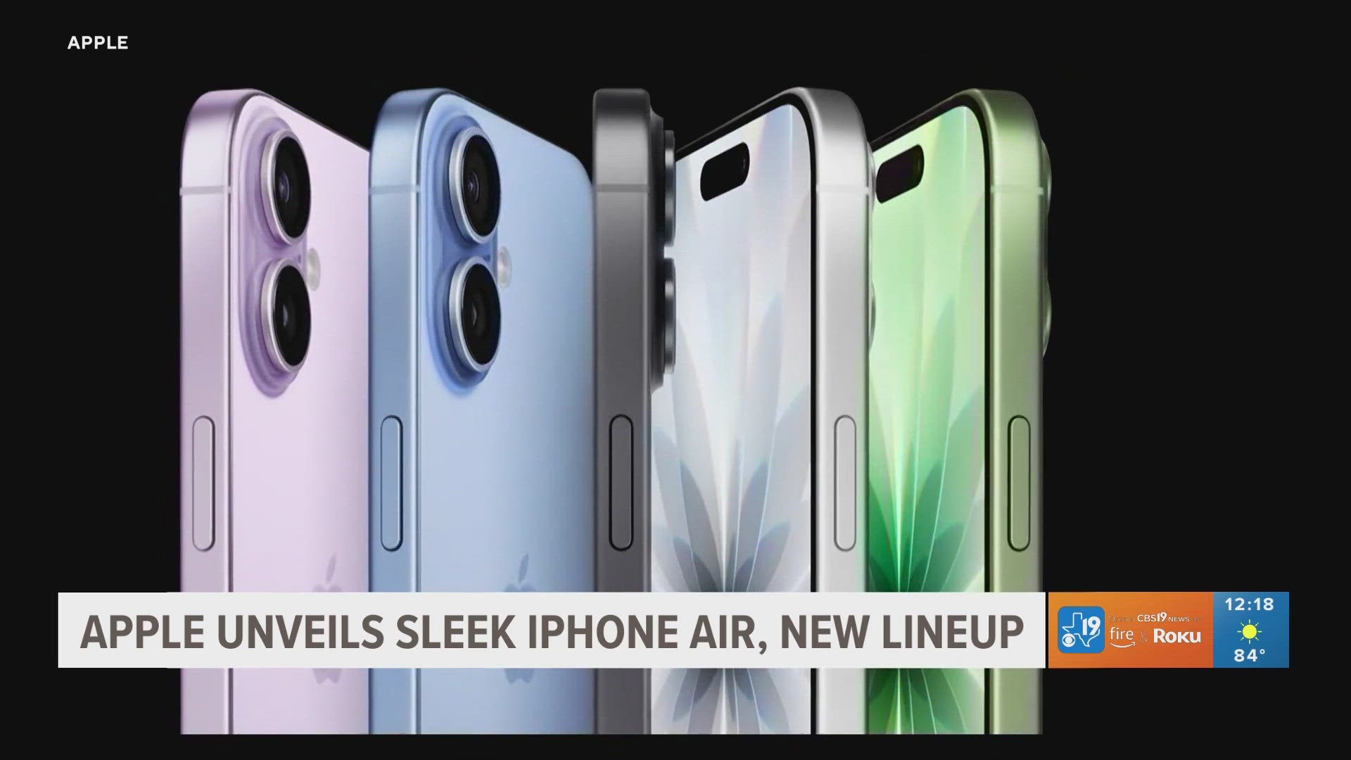 Apples unveils iPhone Air, new lineup