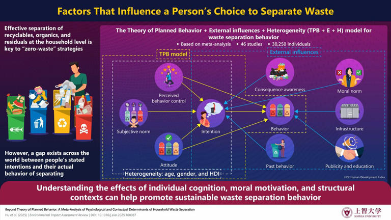 'Want to, but can't': New model explains the gap in waste separation ...
