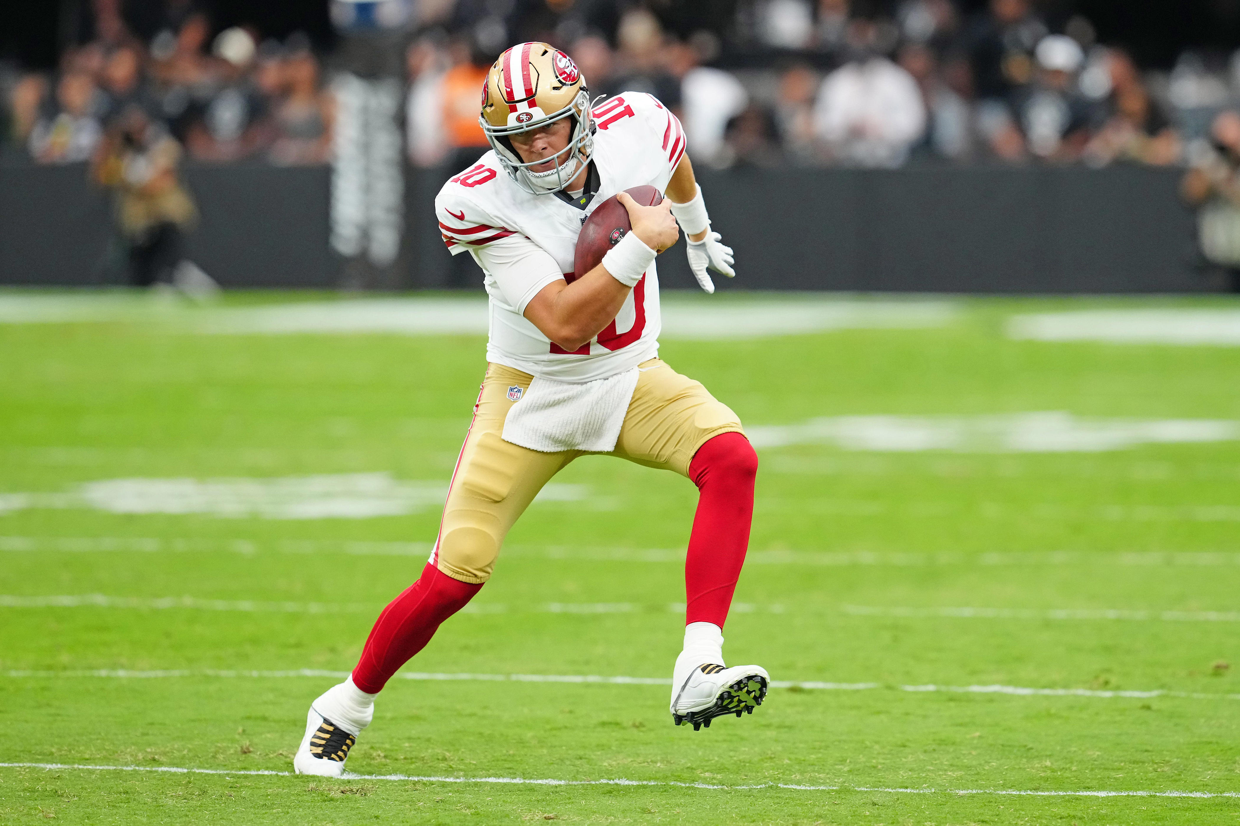 Who is 49ers backup quarterback if Brock Purdy can't play?