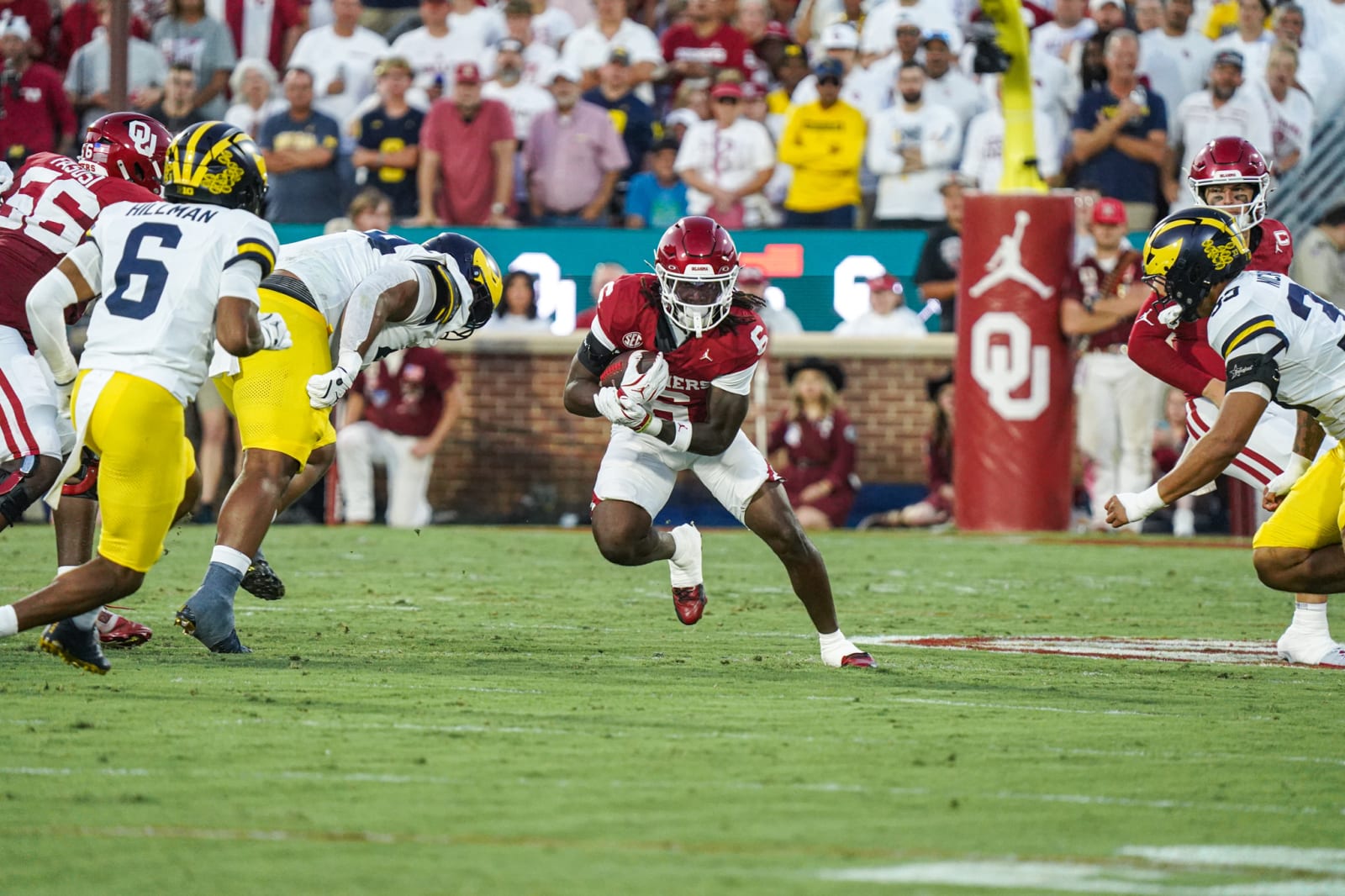 OU freshman Tory Blaylock proving he’s ‘tough as nails’