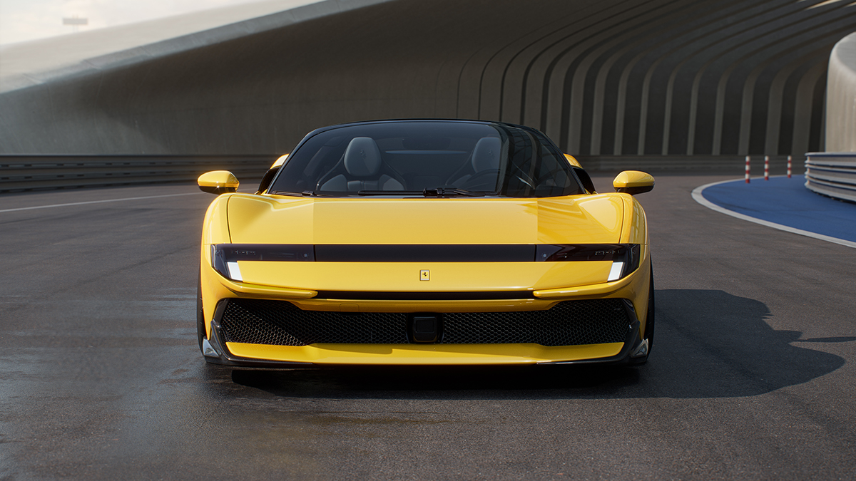 The Aggressive 2027 Ferrari 849 Testarossa in Photos