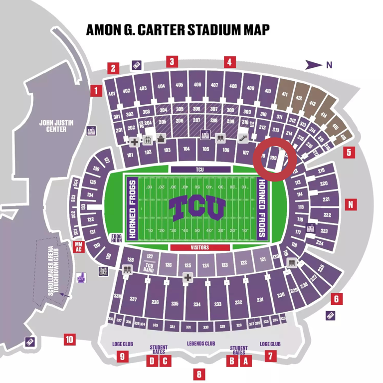 TCU's latest Amon G. Carter Stadium concession food: A purple Korean ...