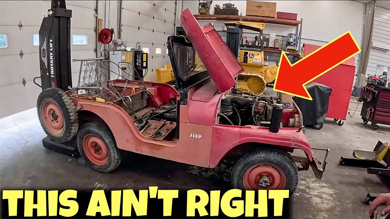 Restoring 1955 Willy's CJ5 Reveals a Hgue Surprise!