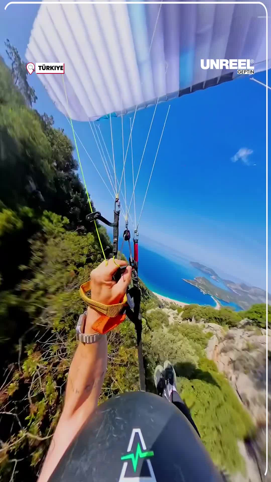 Stunning speedflying POV