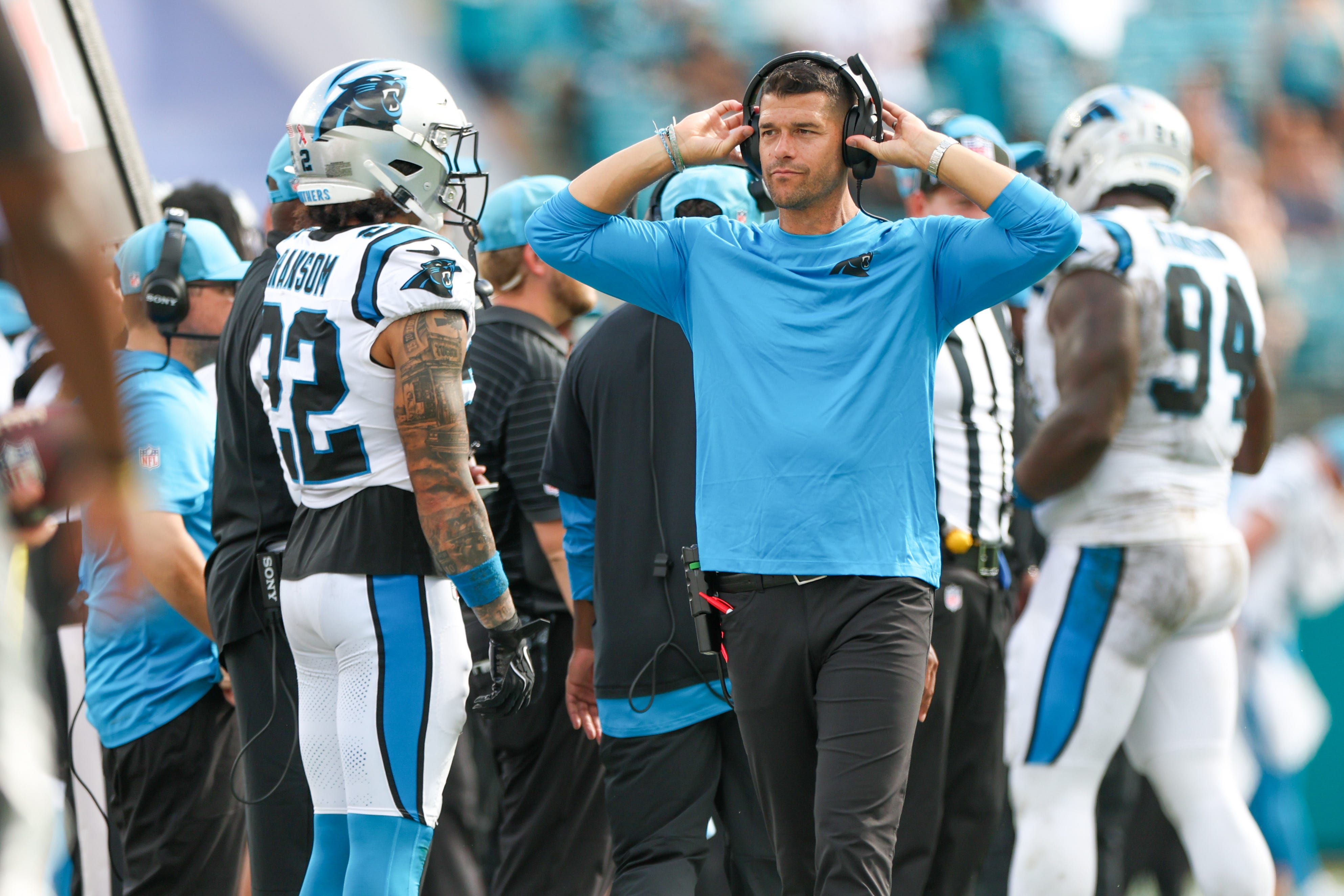 Panthers HC Dave Canales says his players were 'testy with each other ...