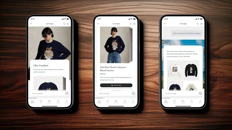 Ralph Lauren’s new AI app is paving the way for a shopping revolution