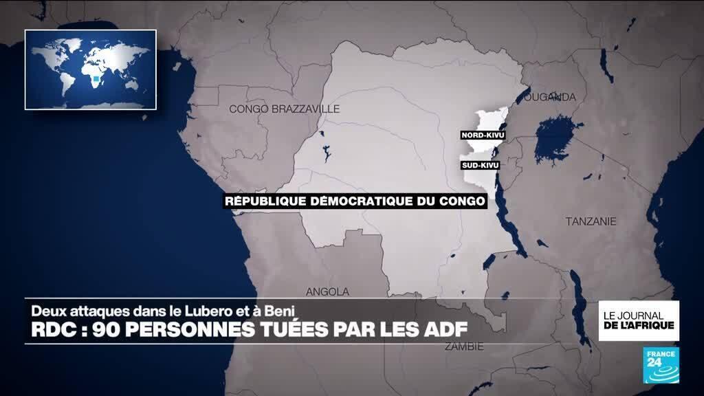 89 personnes tuées par les ADF dans l'est de la RD Congo