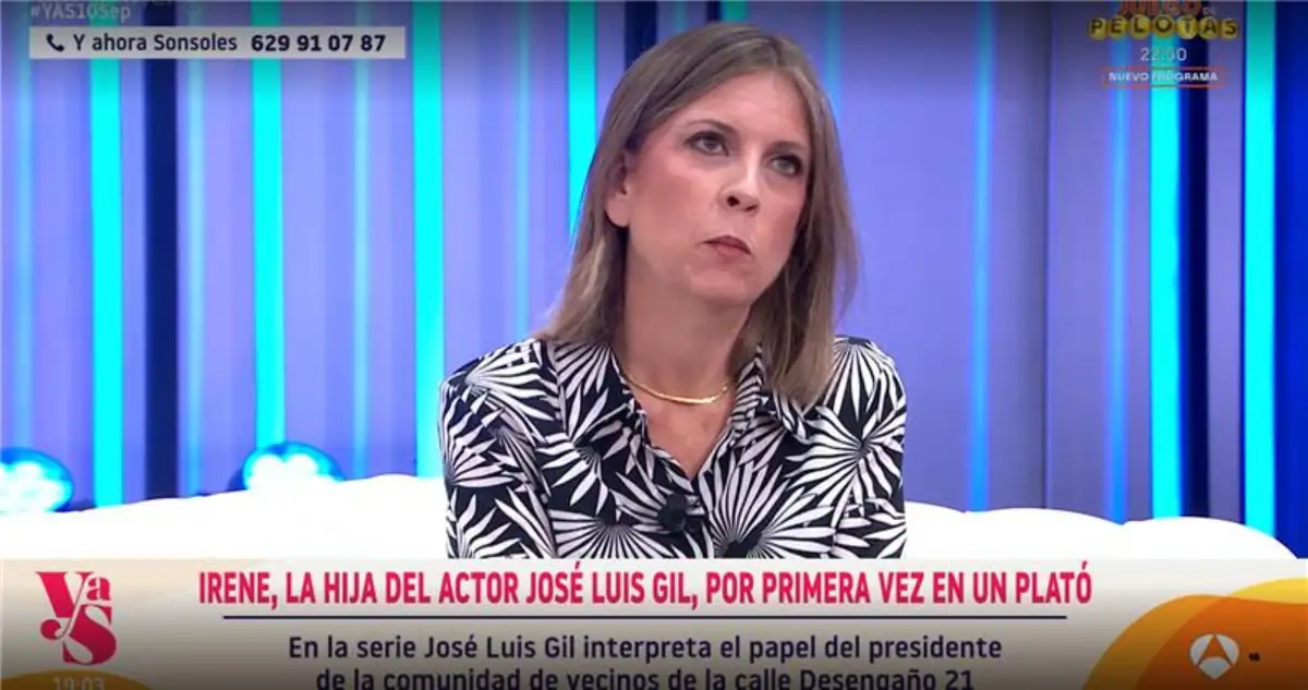 Irene, hija del actor José Luis Gil, confiesa cómo se encuentra su ...