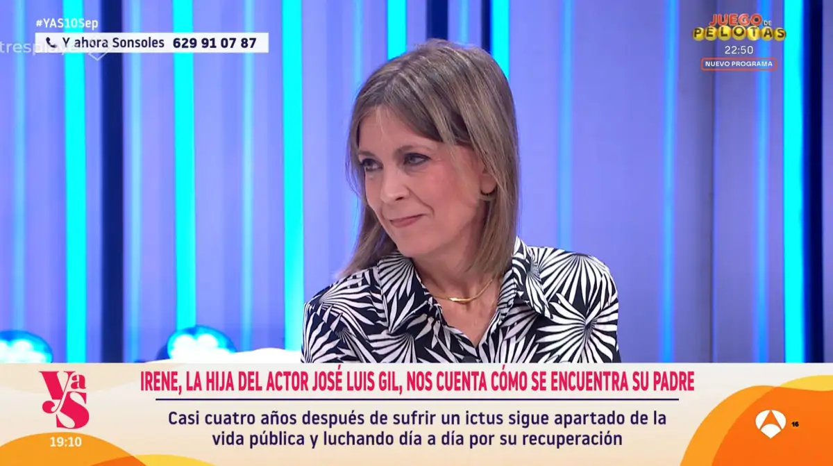 Irene, hija del actor José Luis Gil, confiesa cómo se encuentra su ...