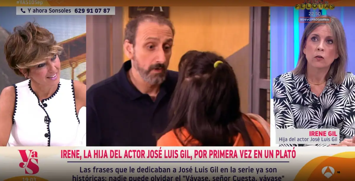 Irene, hija del actor José Luis Gil, confiesa cómo se encuentra su ...