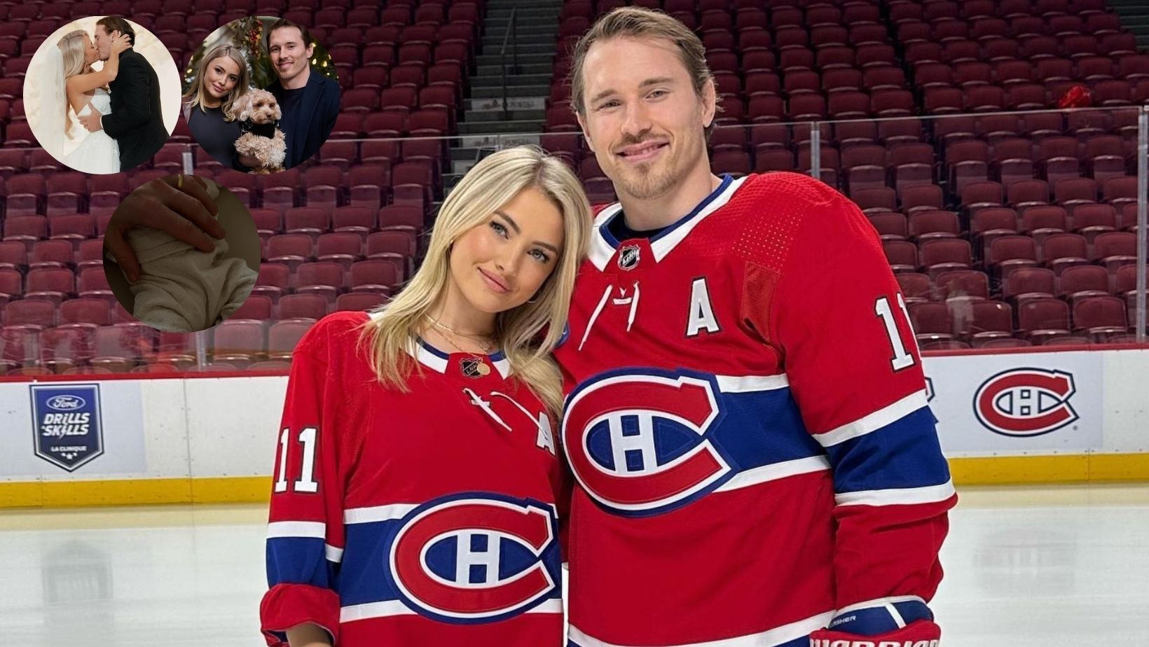 Brendan Gallagher and his wife Emma in 13 photos