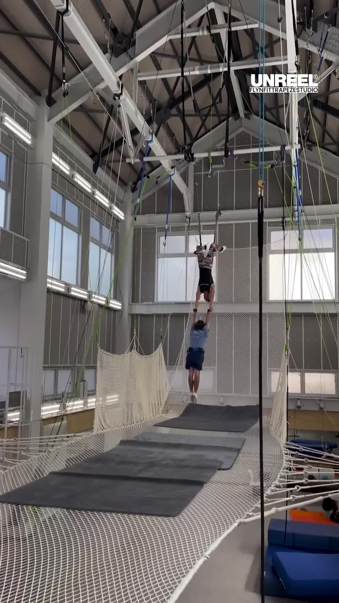 Swing high: Master the art of trapeze at Japan's UNREE studio!
