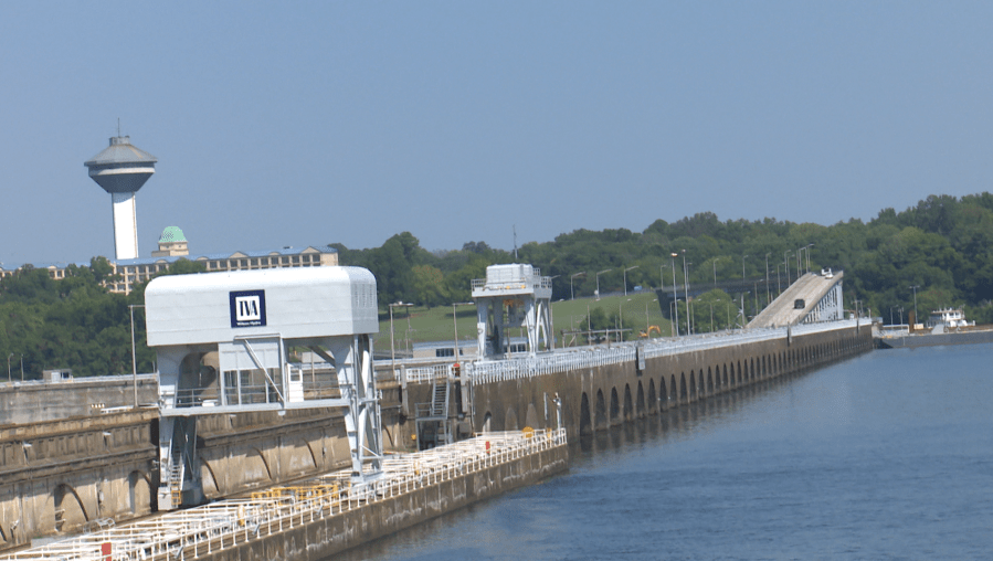 TVA hosts tour of lock and dam as Wilson Dam nears 100th anniversary
