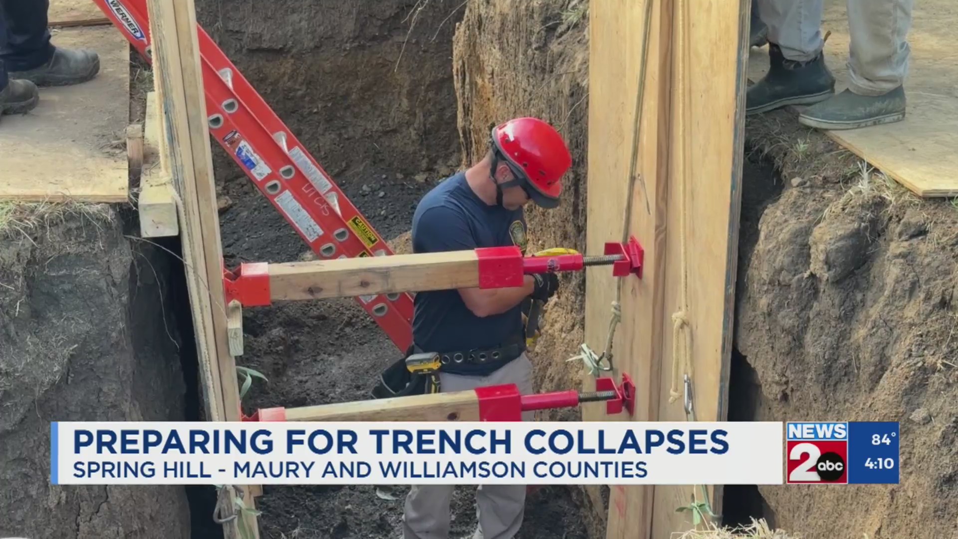 Spring Hill Fire Department hosts trench rescue training