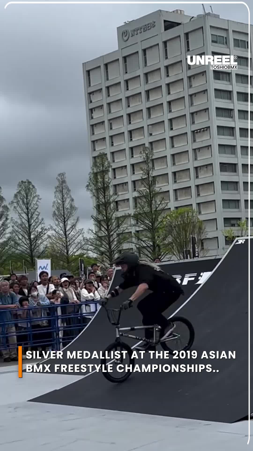 Unstoppable BMX passion: Toshio's fearless tricks & triumph!