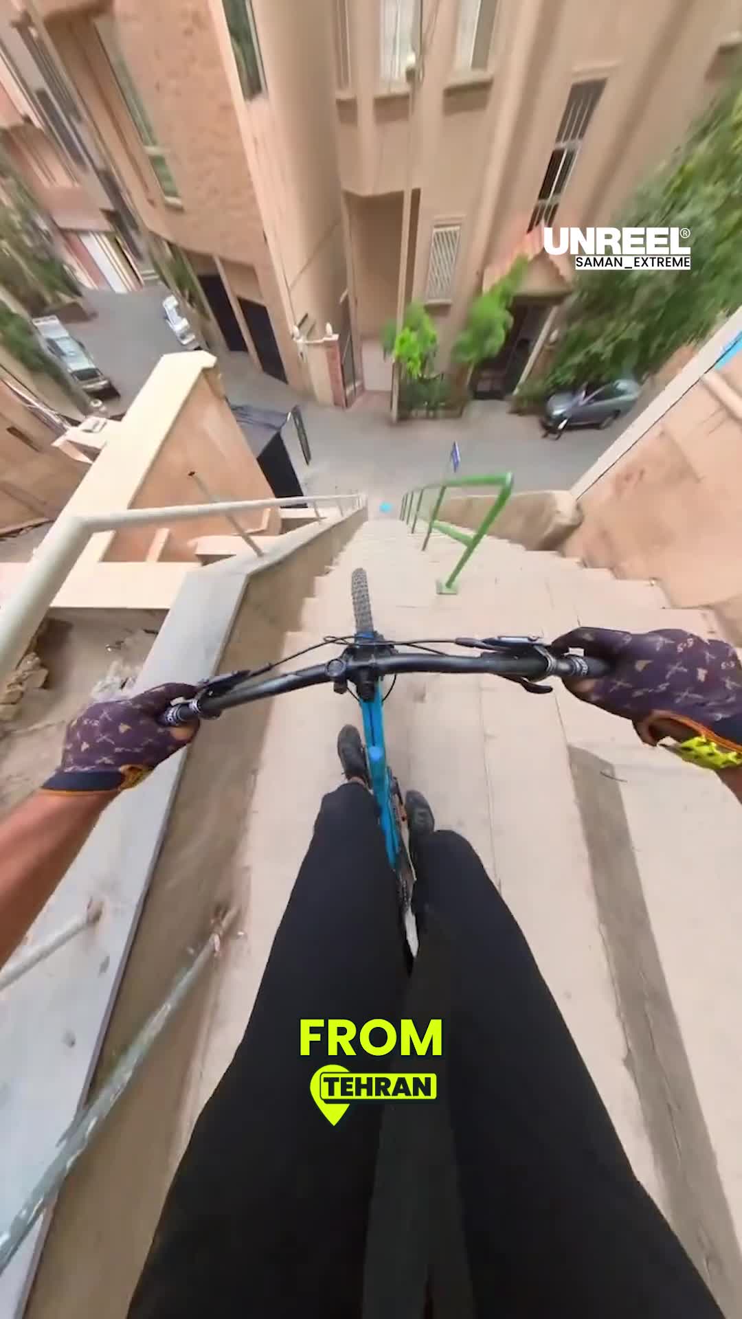 Epic urban downhill: POV thrills descending Toronto's steep staircases ...
