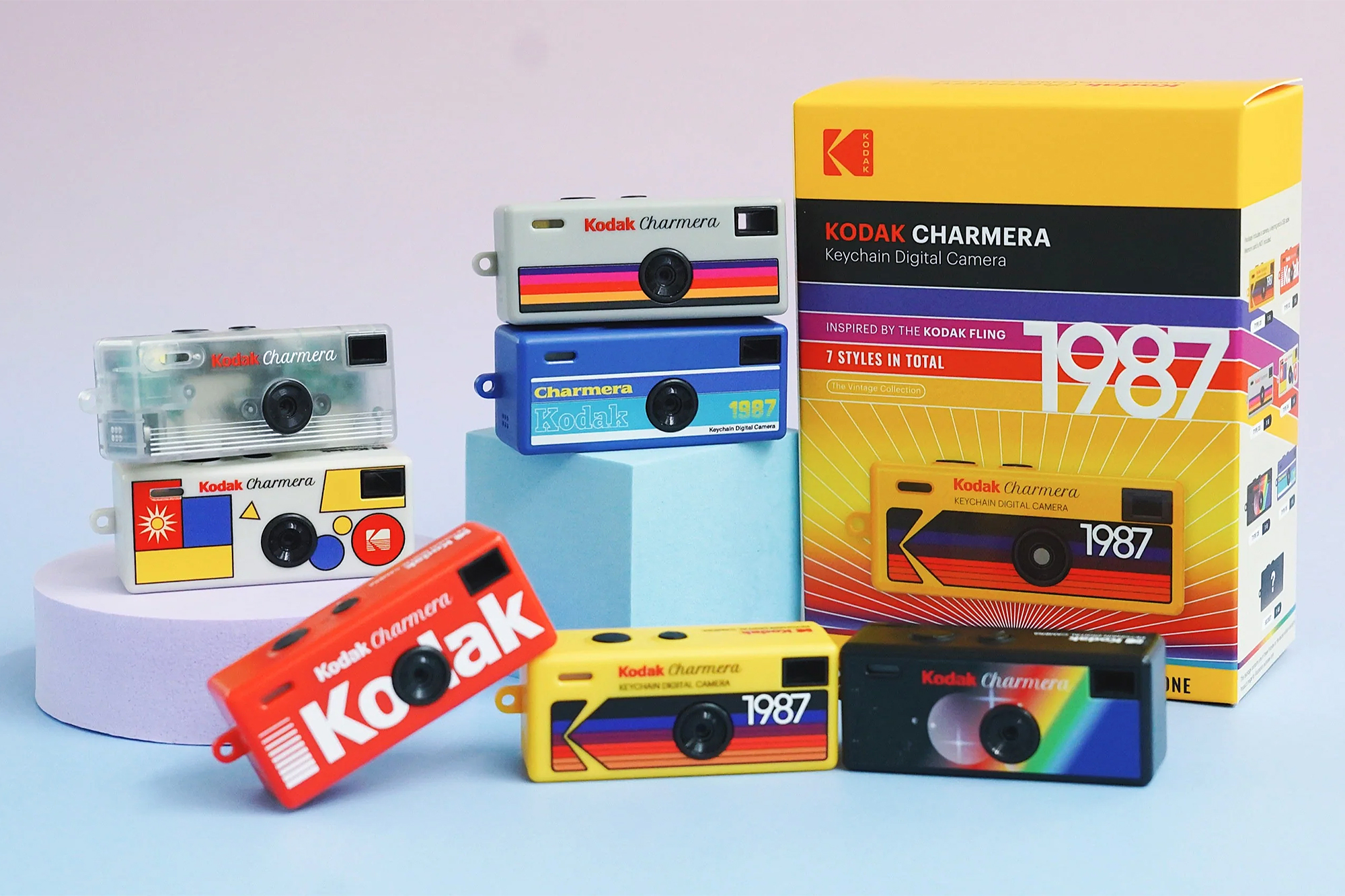 The blind box trend comes to tech with this tiny digital Kodak camera