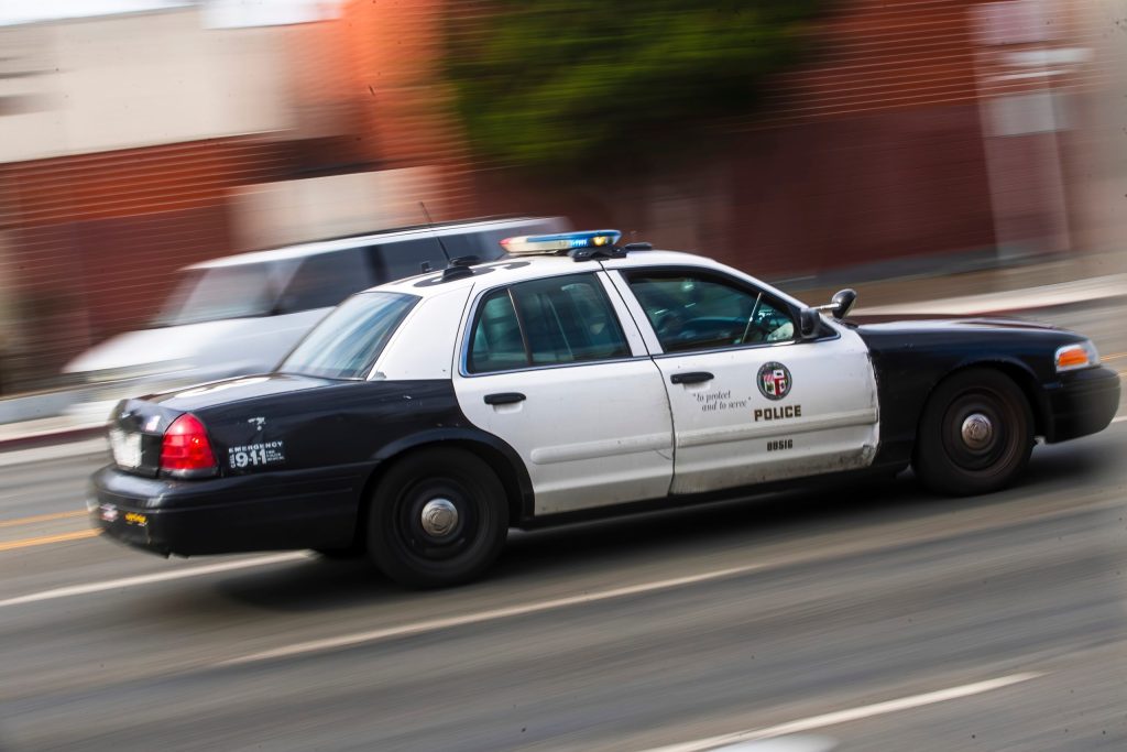 Senior woman returns home in South Gate