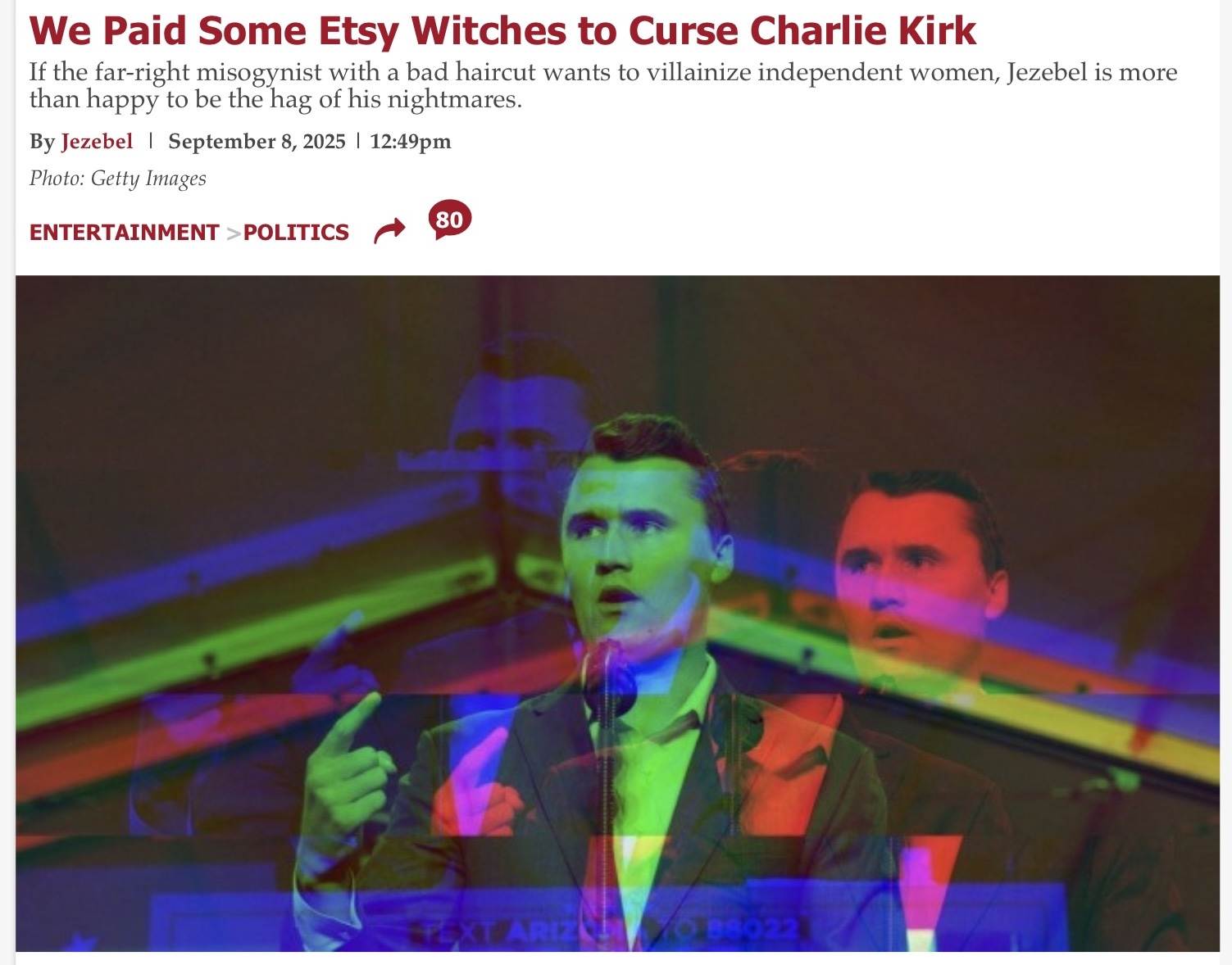 Jezebel Adds Editor’s Note to Article About Hiring Witches to Curse ...