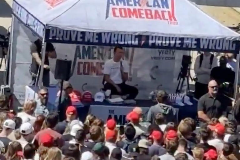 Charlie Kirk gunman appears to flee across roof after shooting at Utah ...