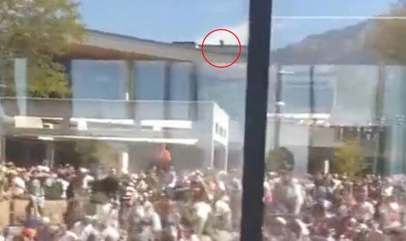 Haunting video appears to show Charlie Kirk gunman fleeing on roof ...