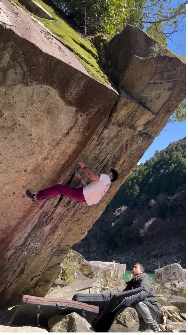 From Ena to the world stage: Santone Yoshida's rock climbing odyssey