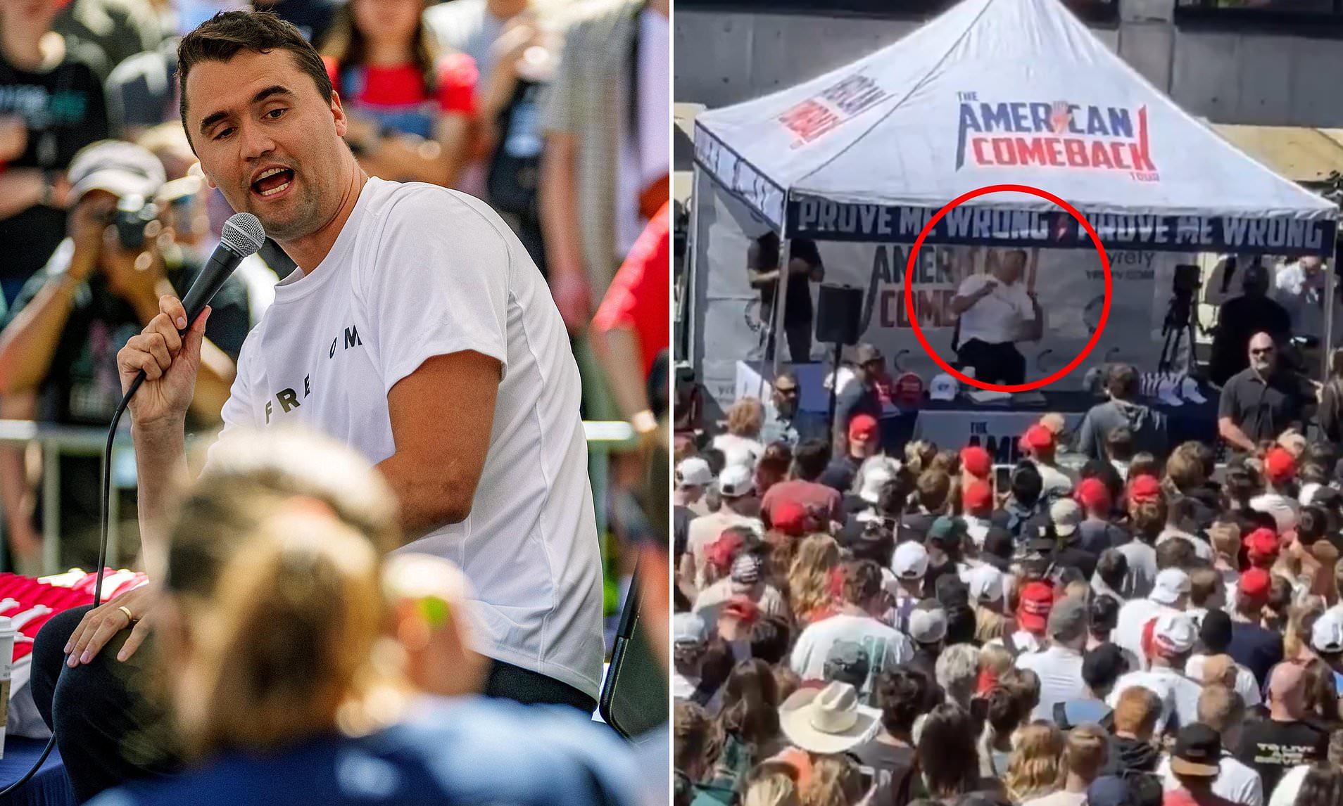 Charlie Kirk's brave final words before he was assassinated in Utah