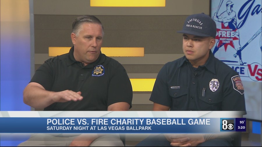 Police and Fire Free Charity Baseball Game