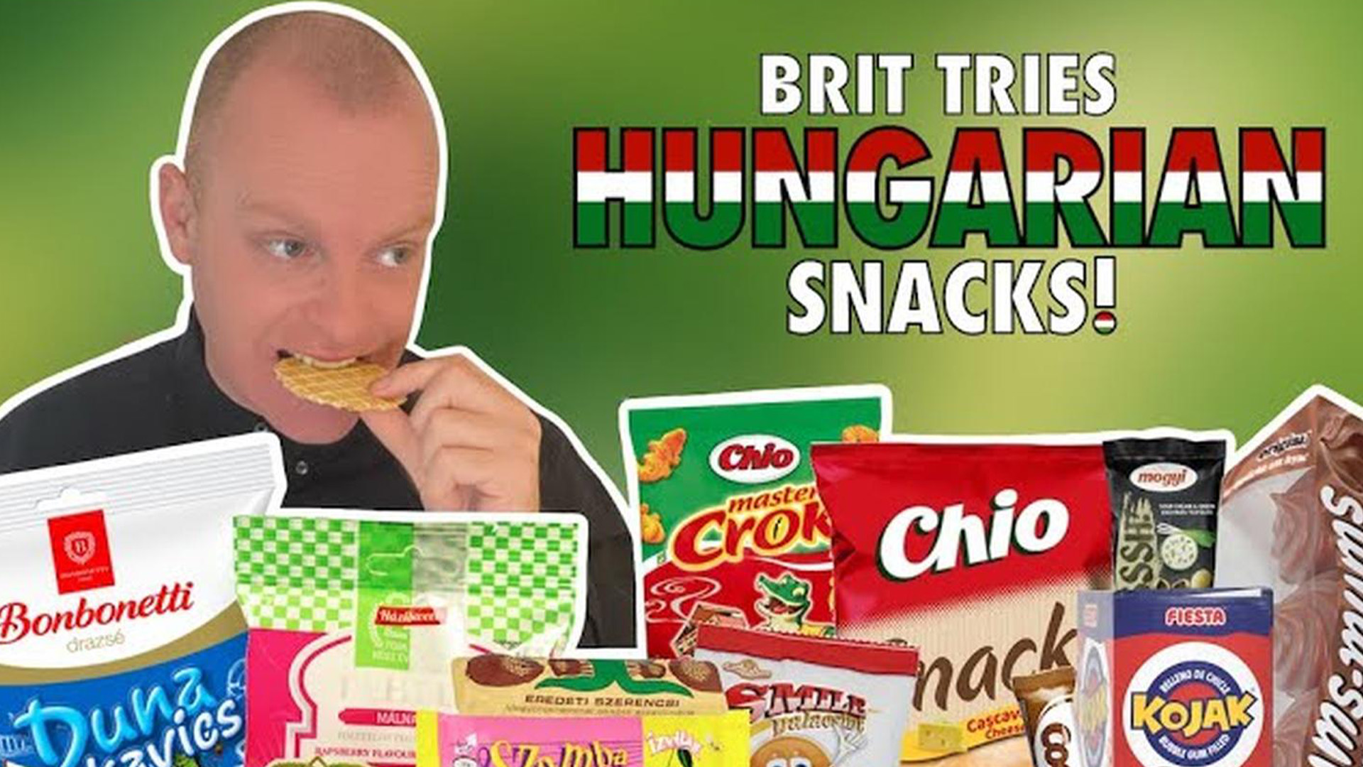 Trying Hungarian Snacks for the First Time