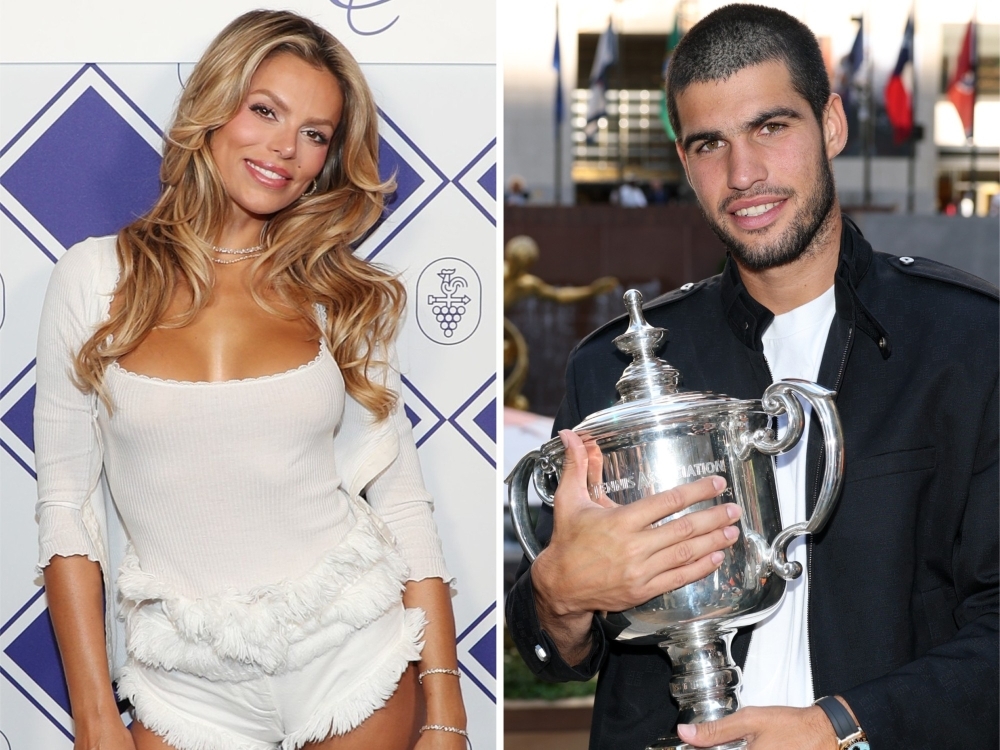 SI Swimsuit cover model Brooks Nader dating U.S Open champion Carlos ...