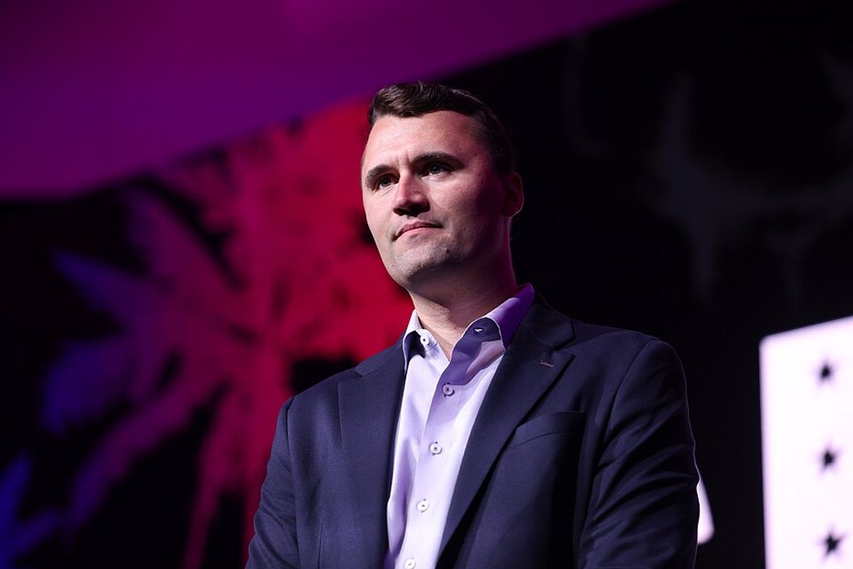 Yes, Charlie Kirk's last words were, 'Counting or not counting gang ...