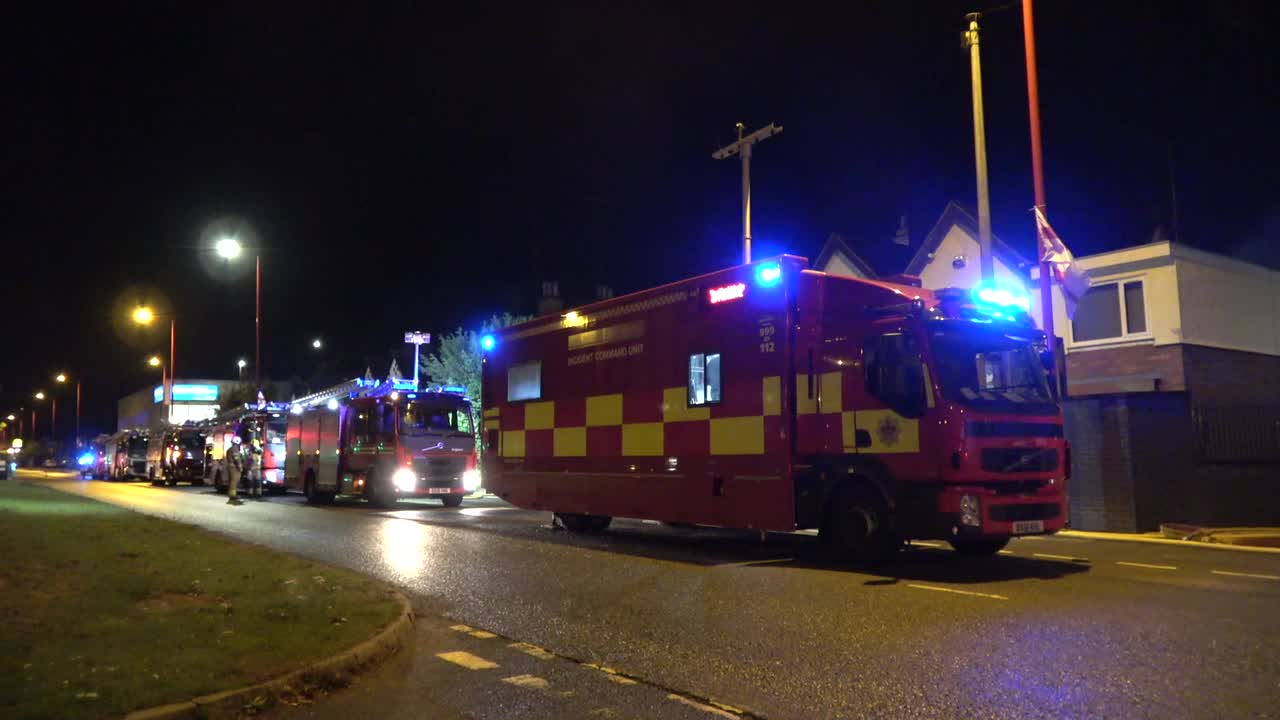 Longbridge Fire: More than 60 Firefighters Respond to Huge Tyre ...