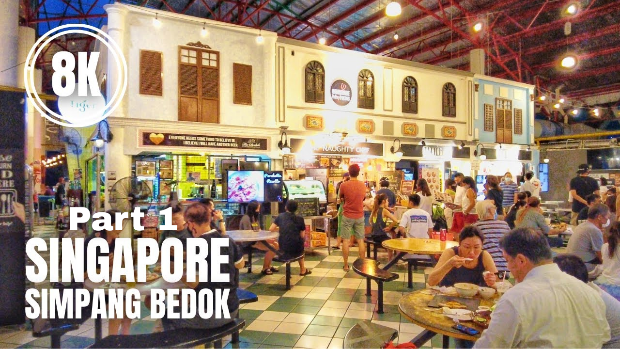 Singapore 8K Walk Exploring Simpang Bedok Neighbourhood Part 1
