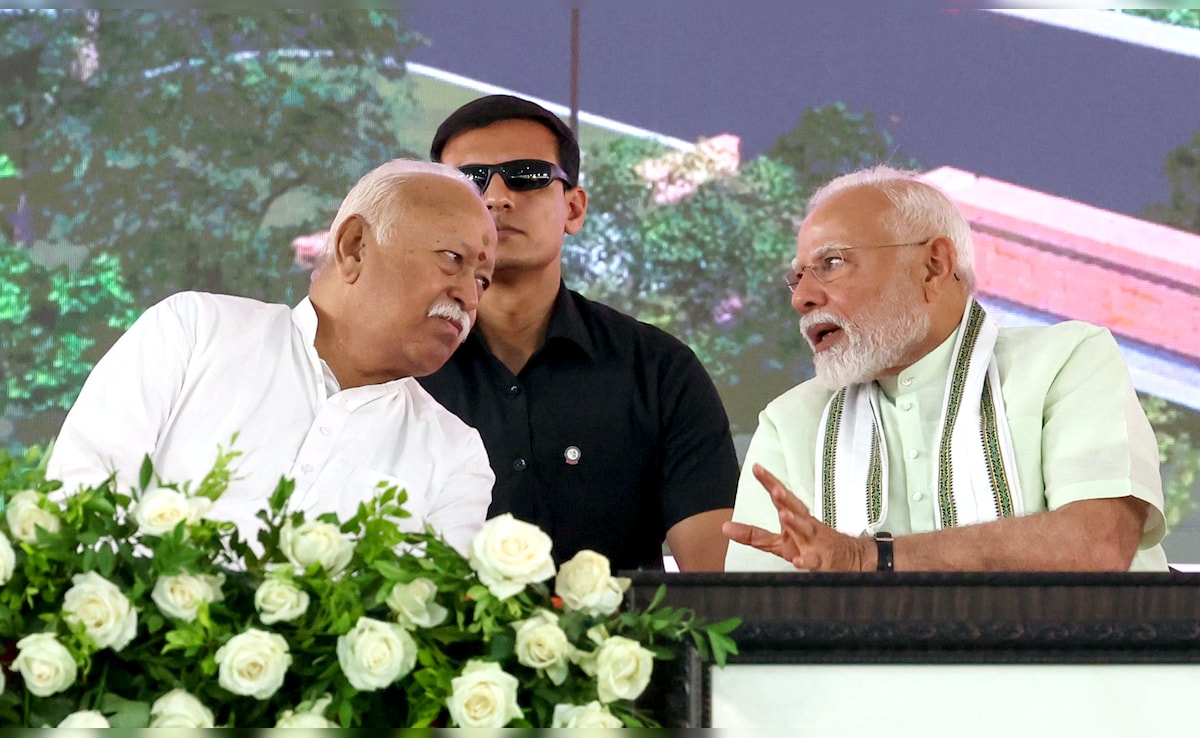 PM Modi Says Mohan Bhagwat Led "Most Transformative" Phase In 100 Years ...
