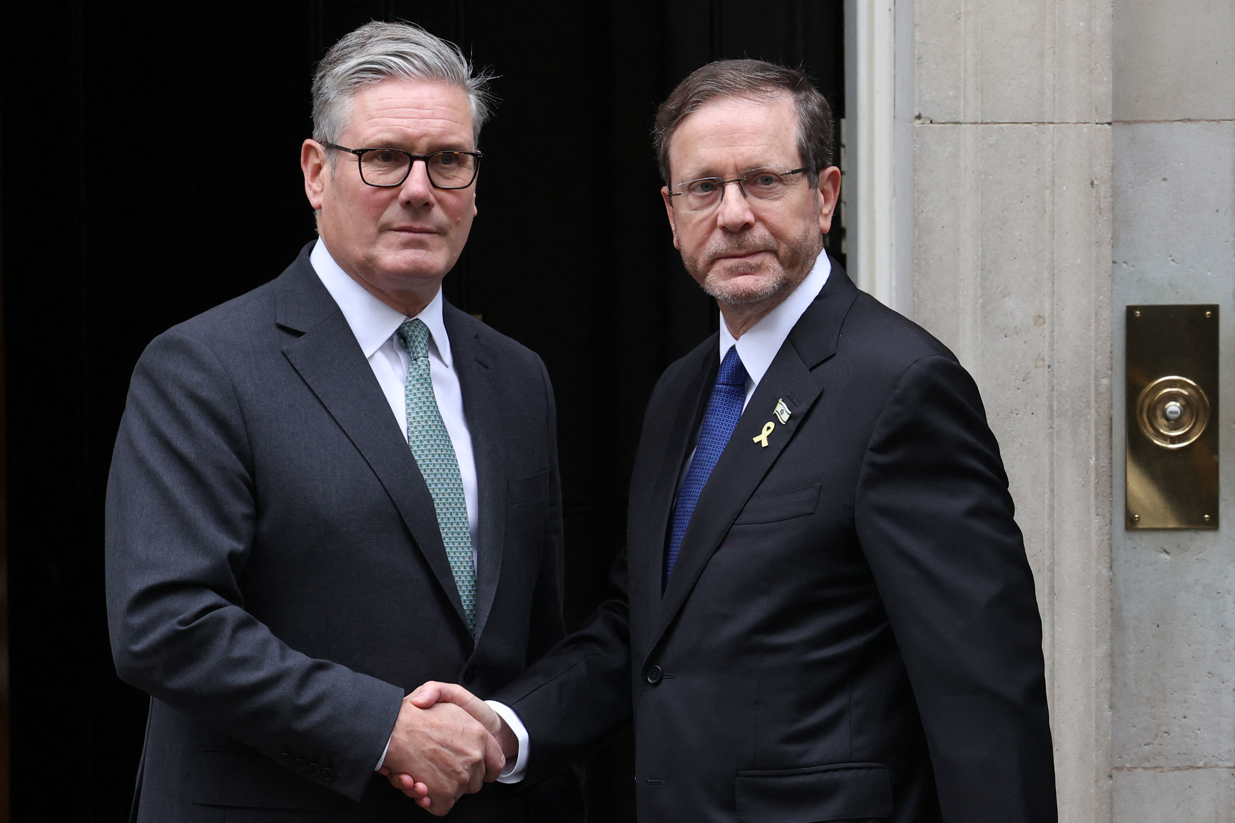 Israel’s President Herzog said ‘argued out of respect’ with British PM