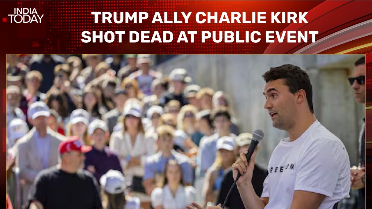Donald Trump ally Charlie Kirk shot dead on camera at MAGA event in Utah