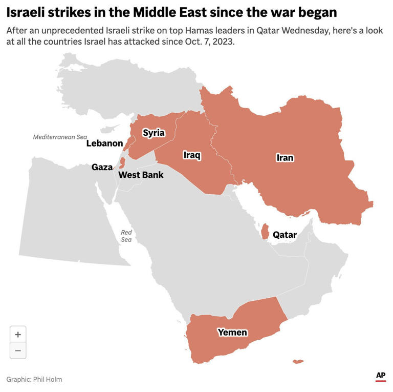 Qatar's premier accuses Israel of not caring about hostages in UN speech