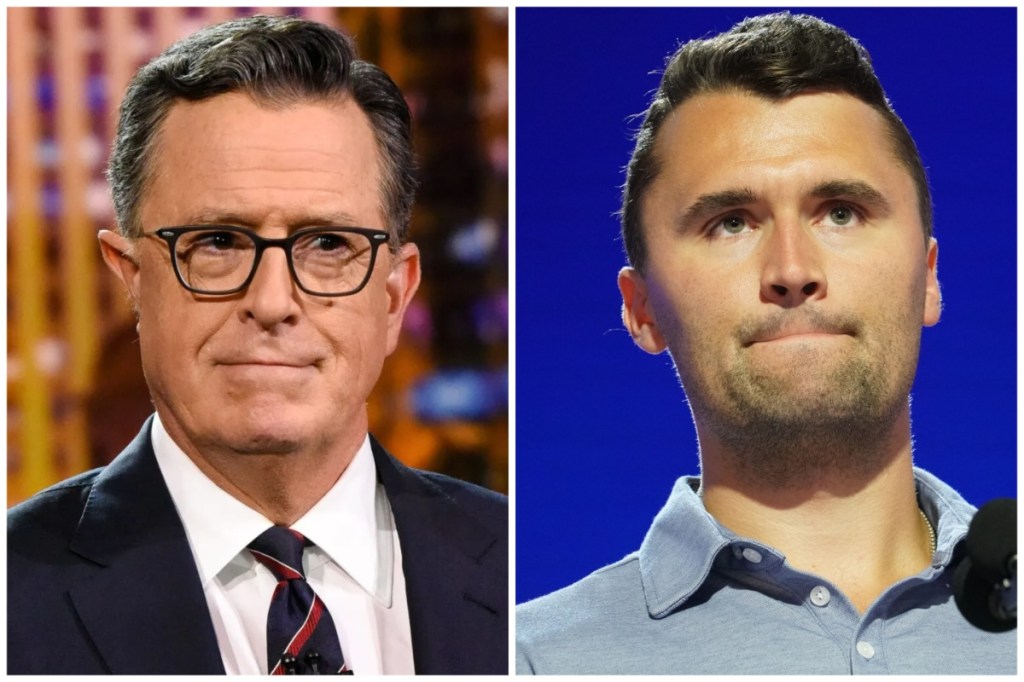 Stephen Colbert Addresses Charlie Kirk's Shooting Death: ‘Political ...
