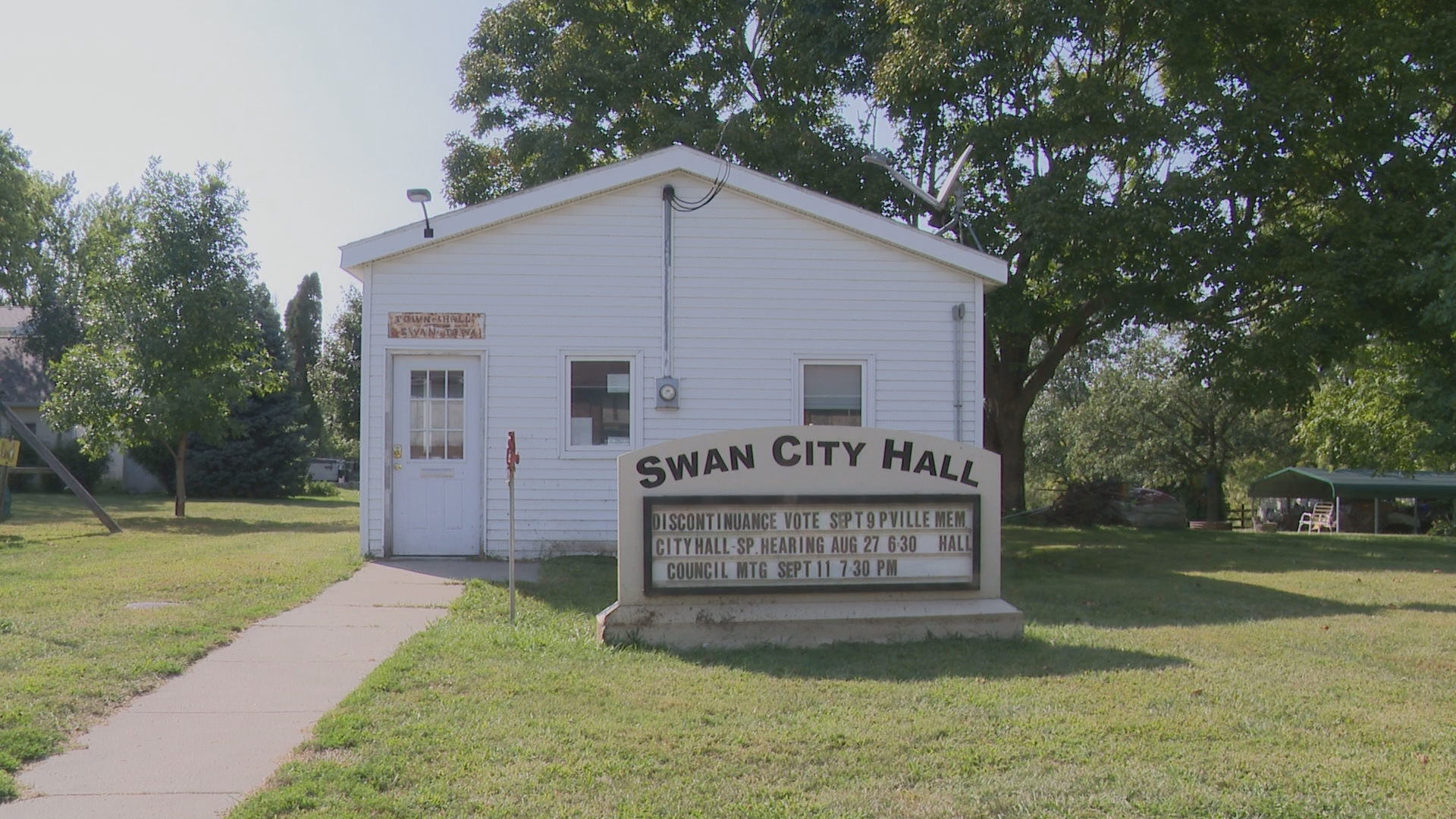 Majority of Swan, IA votes to disincorporate