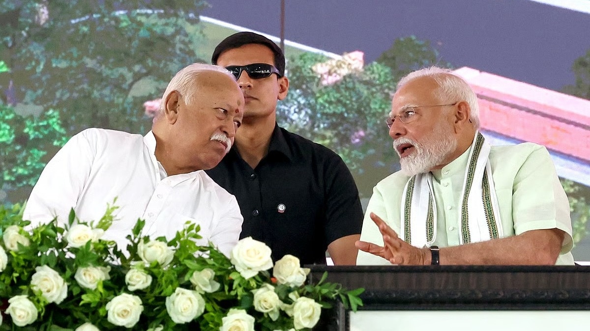 Symbol of harmony, societal change: PM Modi praises Mohan Bhagwat on ...