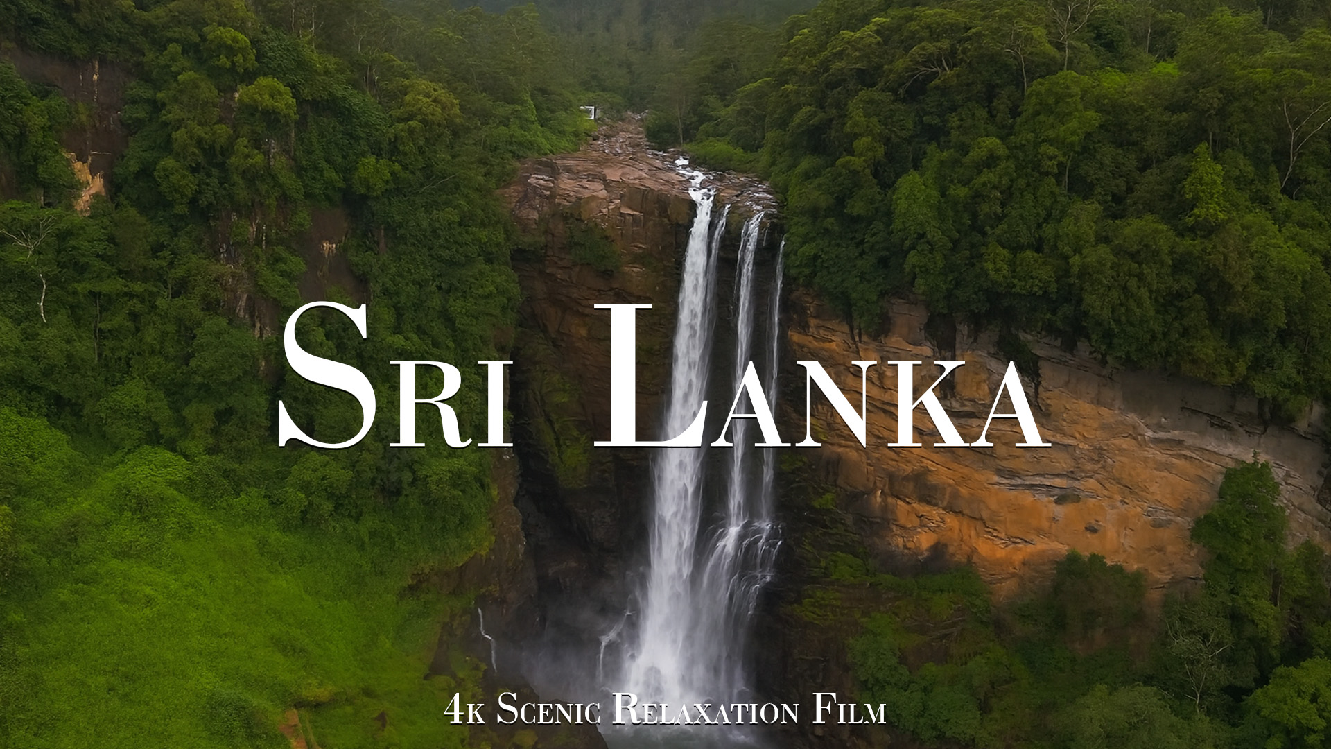 Sri Lanka, Seen Differently – Waterfalls and Mountains from Above in 4K