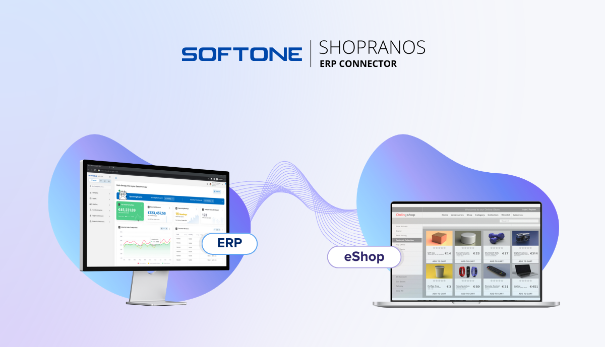 Shopranos ERP Connector: Πώς η διασύνδεση eShop & ERP μετατρέπει τα δεδομένα σε ανταγωνιστικό ...