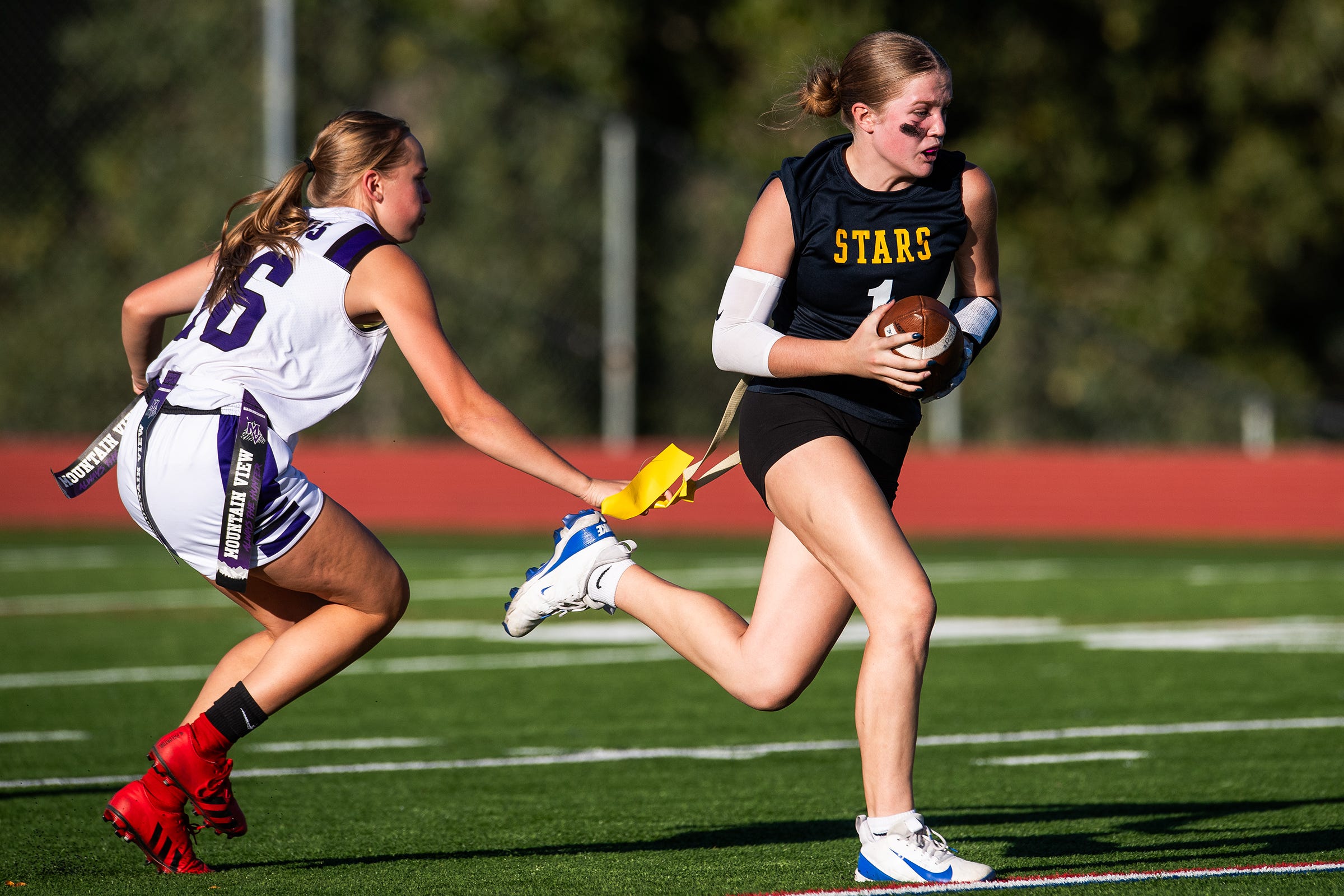 PSD flag football's Brooke Pravlik voted Blue Federal Credit Union ...