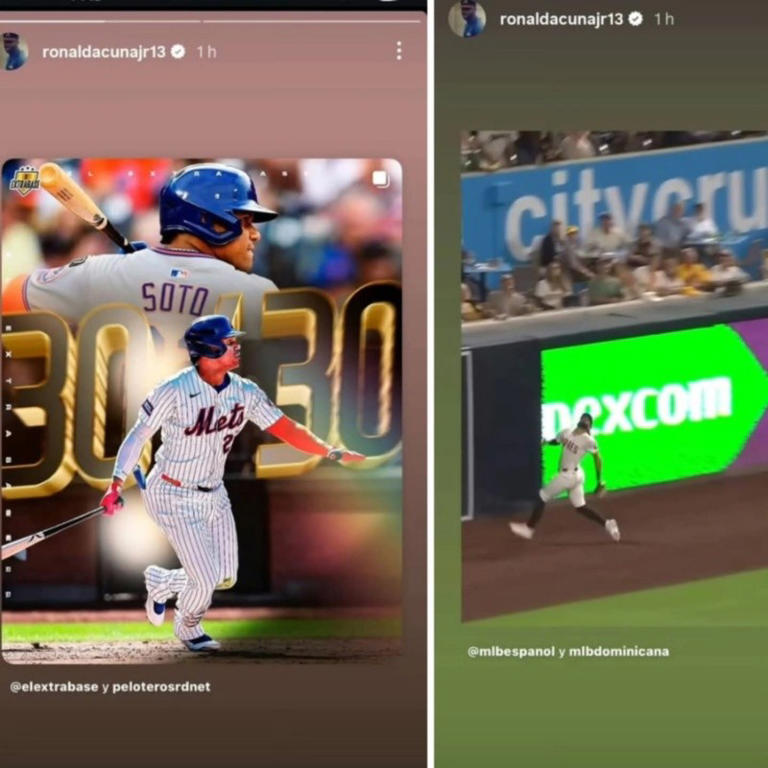 MLB: Ronald Acuña Jr. Praises Stellar Performances by Juan Soto and ...