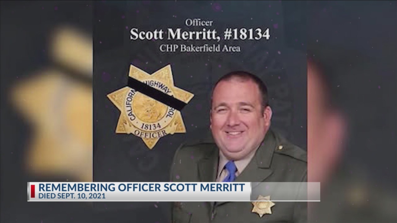 CHP honors officer Scott Merritt who died in 2021