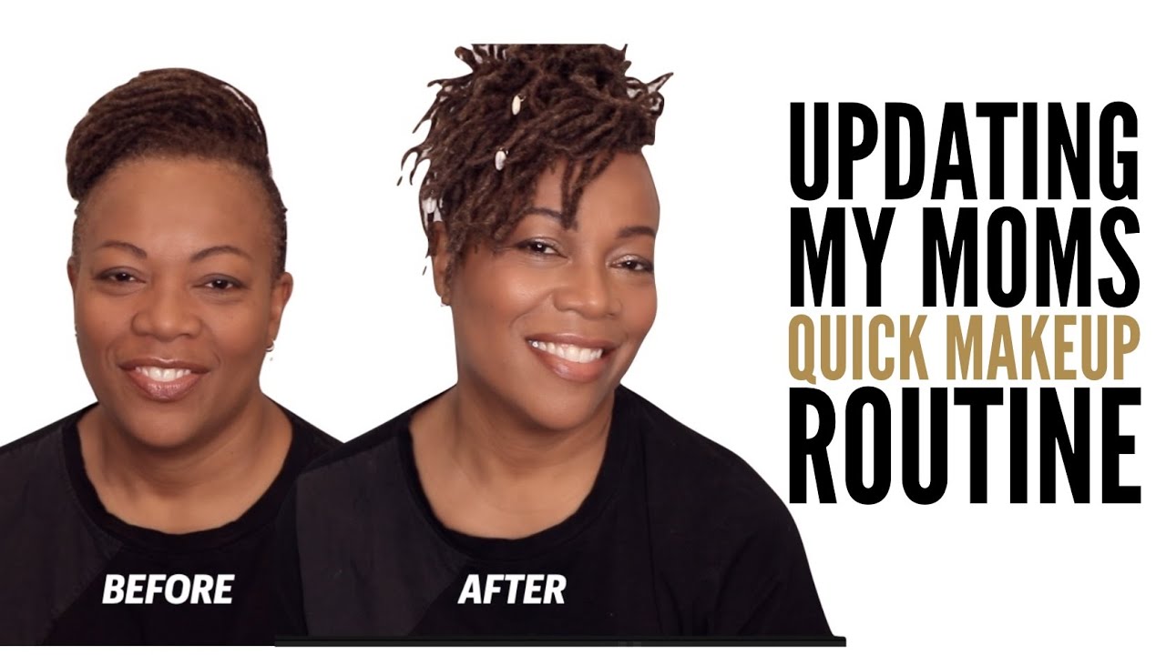 Updating my mom's makeup game