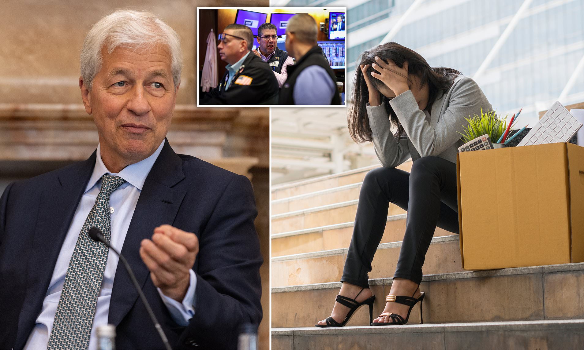 America's top banker Jamie Dimon makes chilling warning that economy is ...