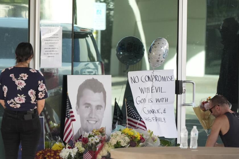 Chabria: Charlie Kirk's killing is horrific — and likely not the end of ...